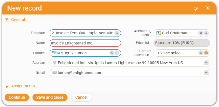 Create and Send Invoices | teamspace Create and Send Invoices | teamspace
